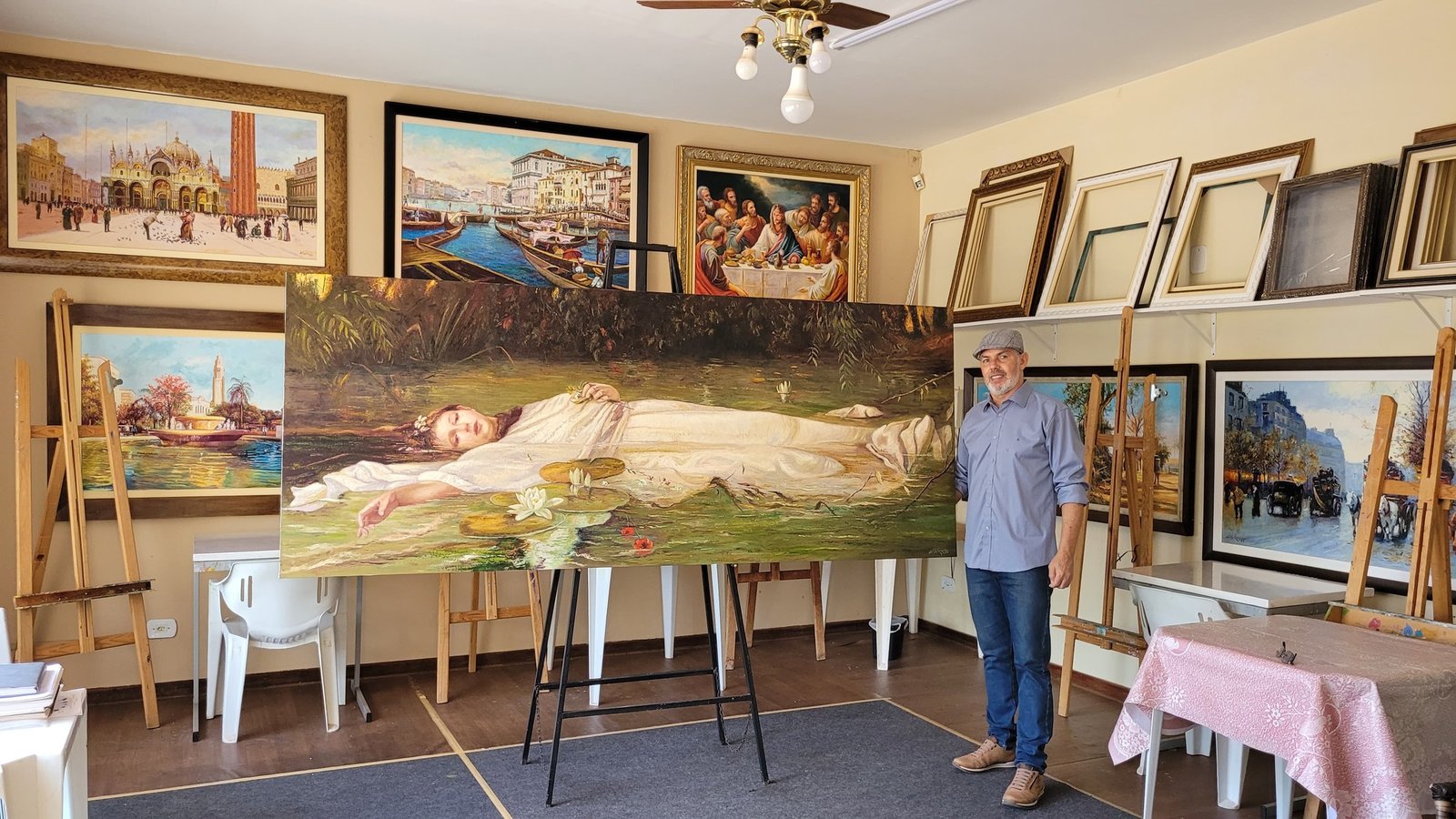Cido Oliveira impressiona com nova obra: “Ofélia”, releitura de Heyser ...